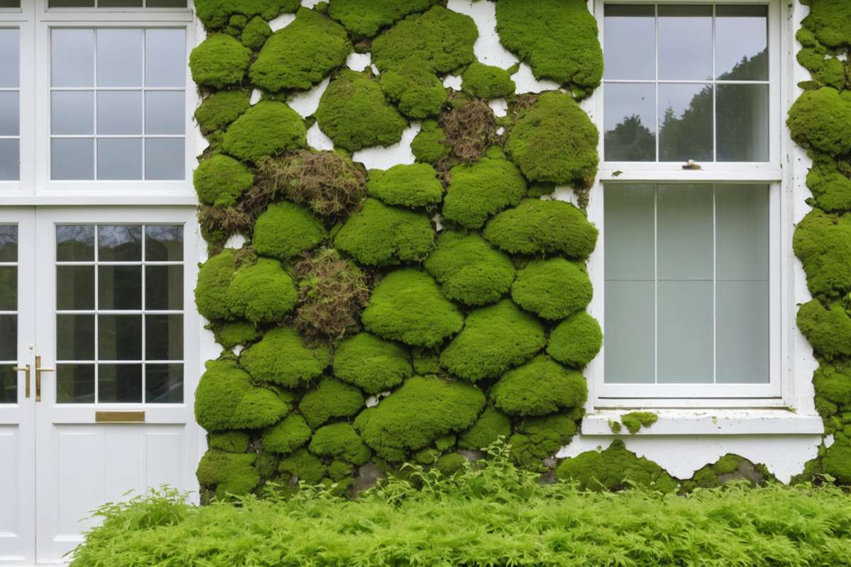 How To Kill Moss On Render & Exterior Walls Safely